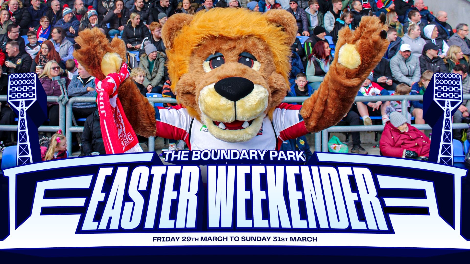 Weekend of sport at Boundary Park this Easter