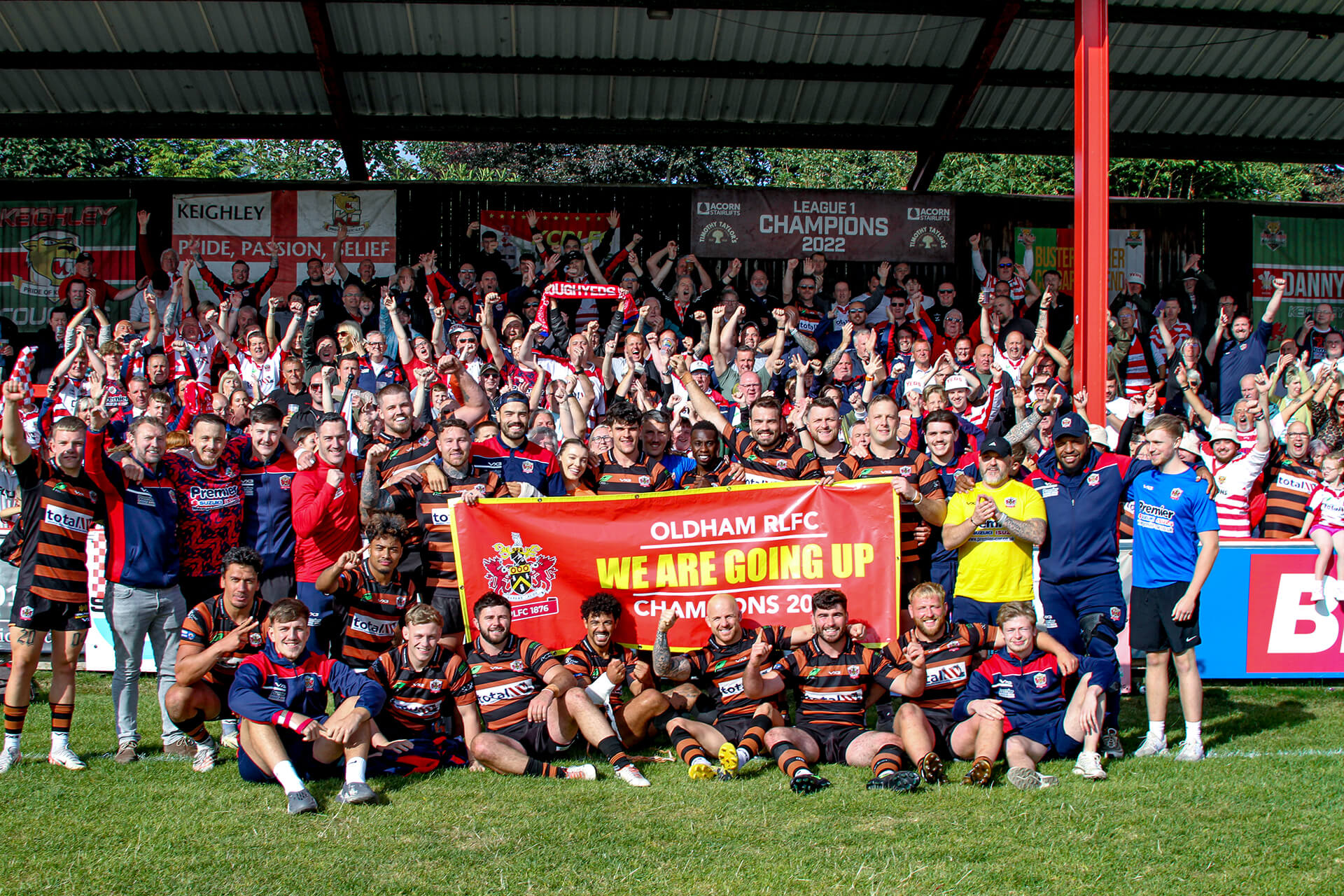 Oldham clinch memorable league title at Keighley