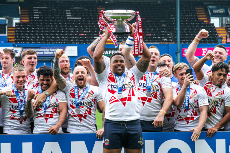 Boundary Park celebrates epic Oldham title win