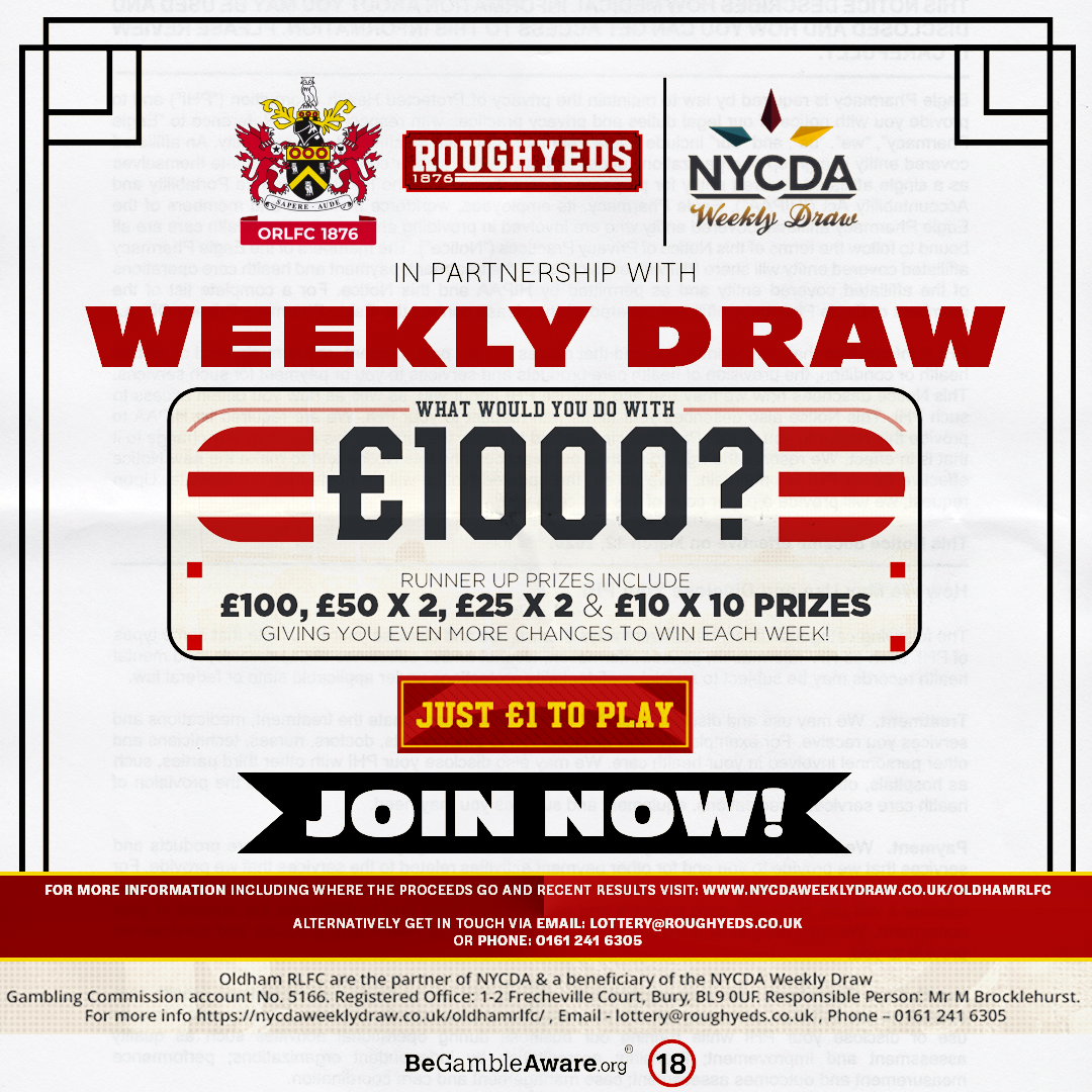 ORLFC - Oldham Rugby League Football Club 1876