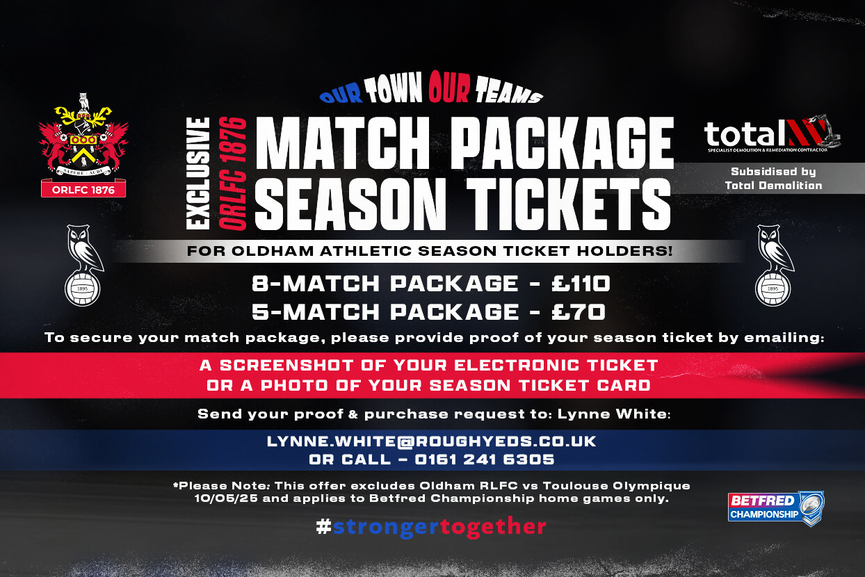 ORLFC - Oldham Rugby League Football Club 1876